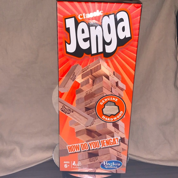 Hasbro | Toys | Hasbro Gaming New Classic Jenga Ages 6 | Poshmark